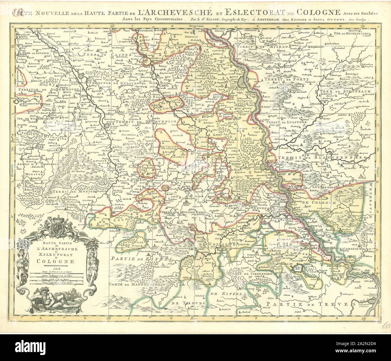 Map of cologne hi-res stock photography and images - Alamy