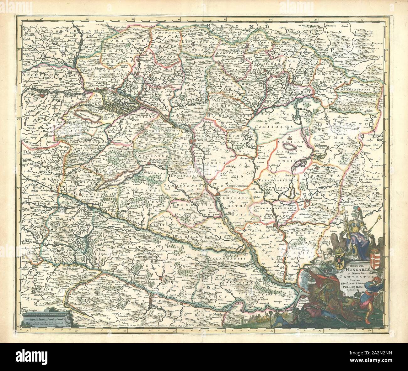 1693 map hi-res stock photography and images - Alamy