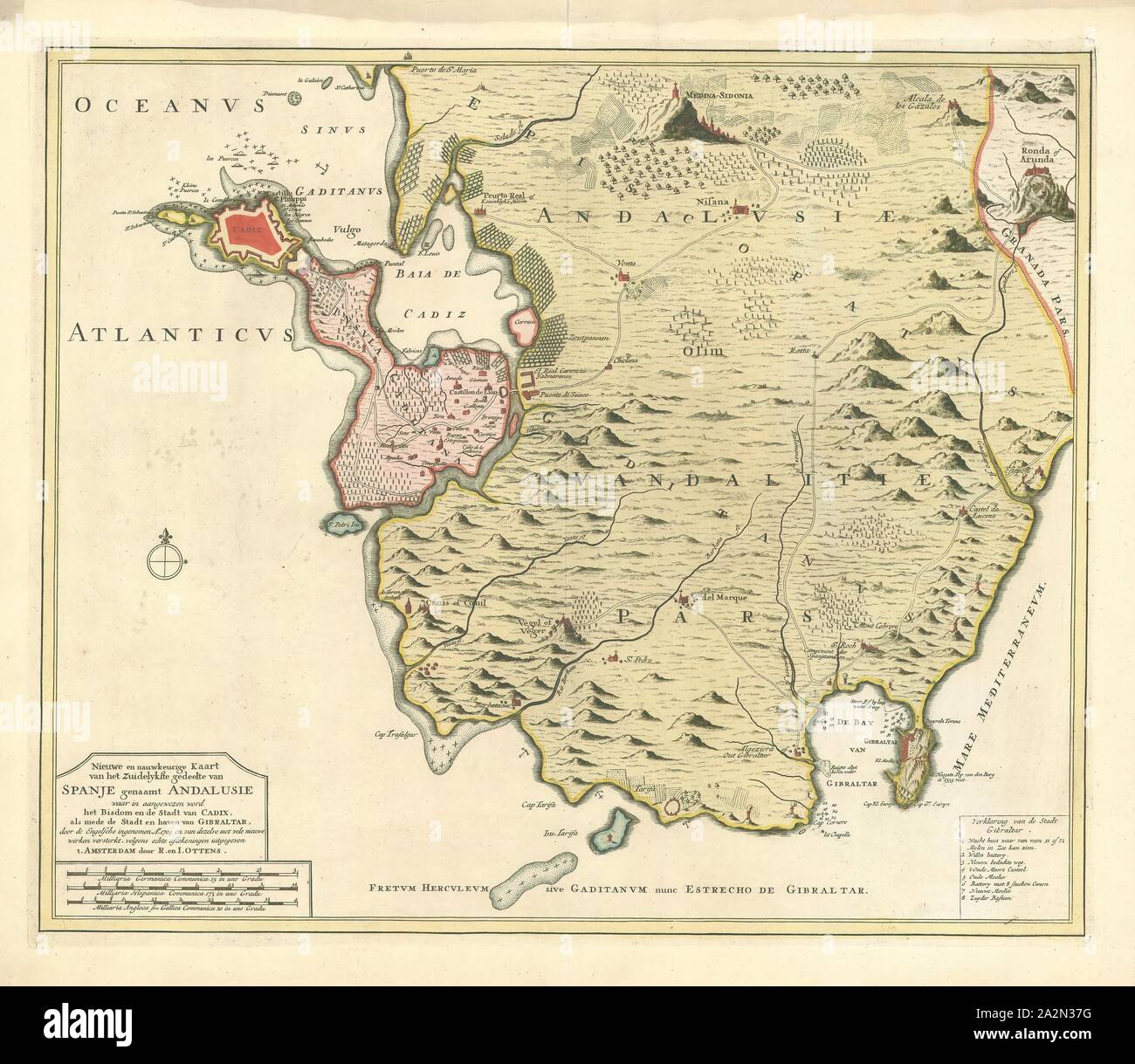 Map, Copperplate print Stock Photo - Alamy