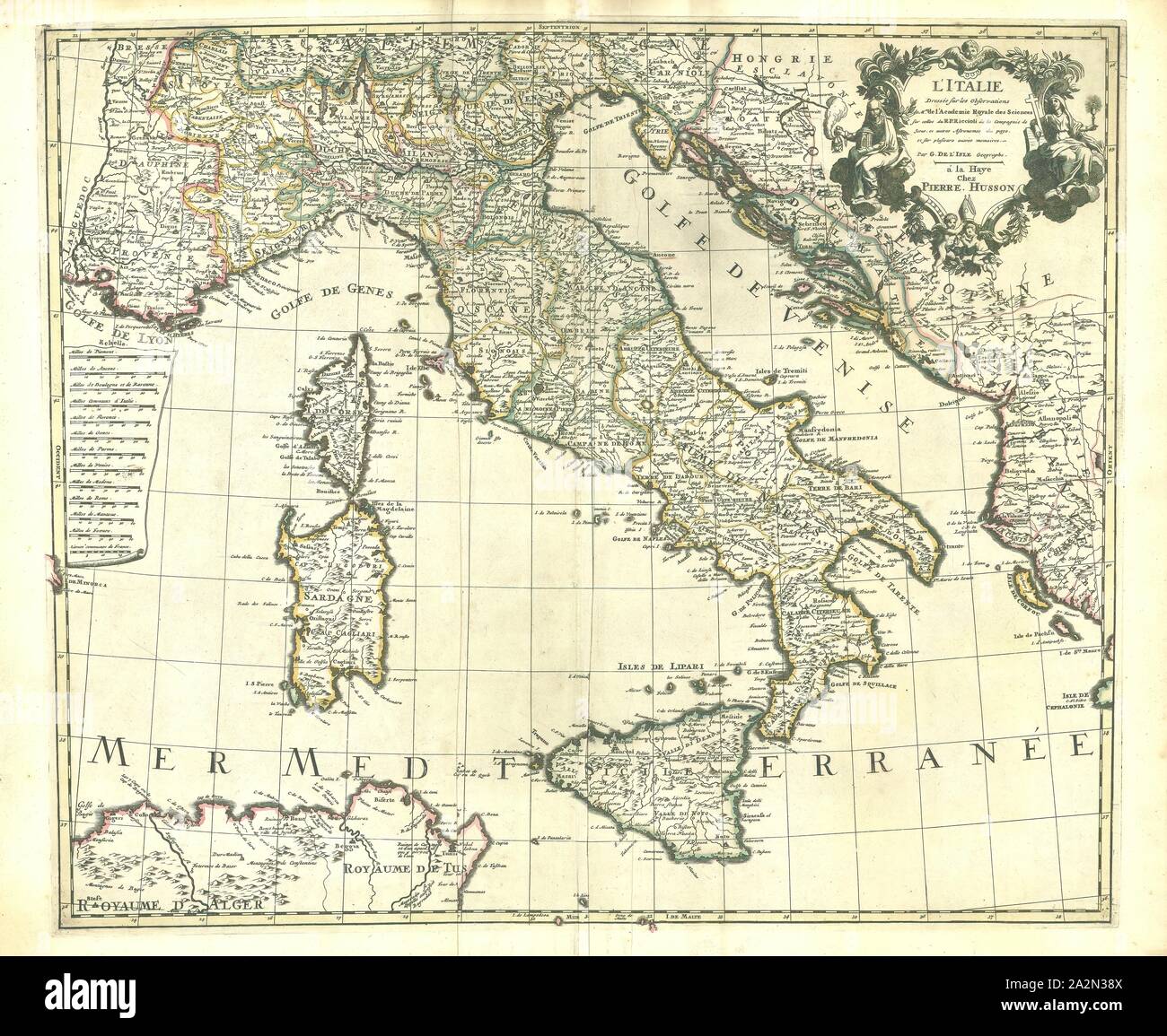 Map of delisle hi-res stock photography and images - Alamy
