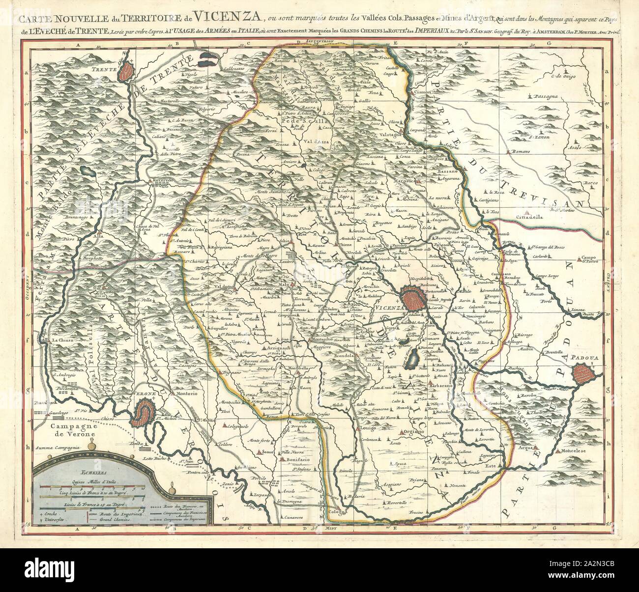 Crespadoro Vicenza Italia Mapa Comune Di Crespadoro