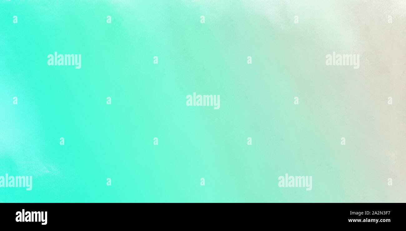 abstract diffuse art painting with aqua marine, light gray and ...