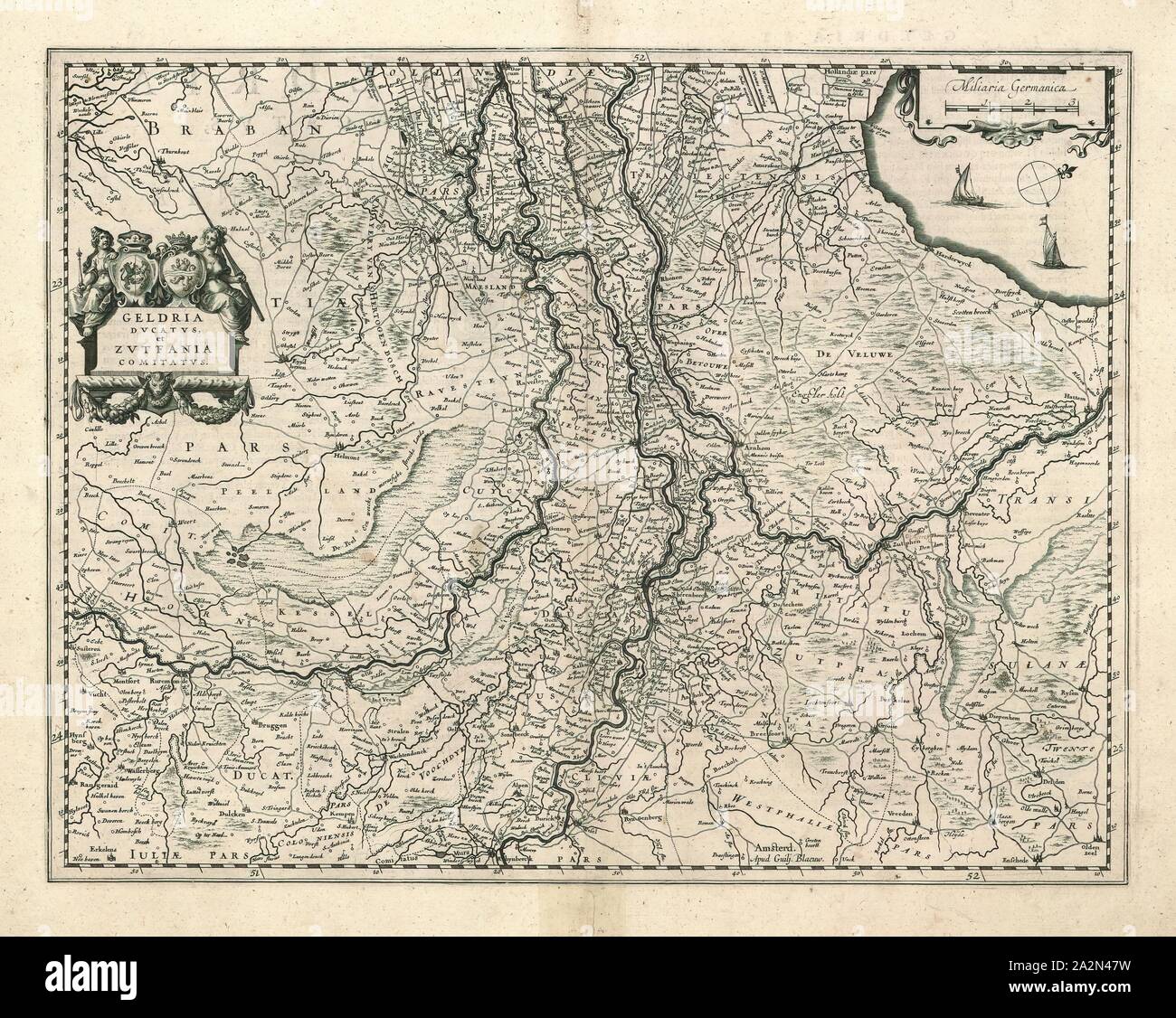 Geldria map hi-res stock photography and images - Alamy