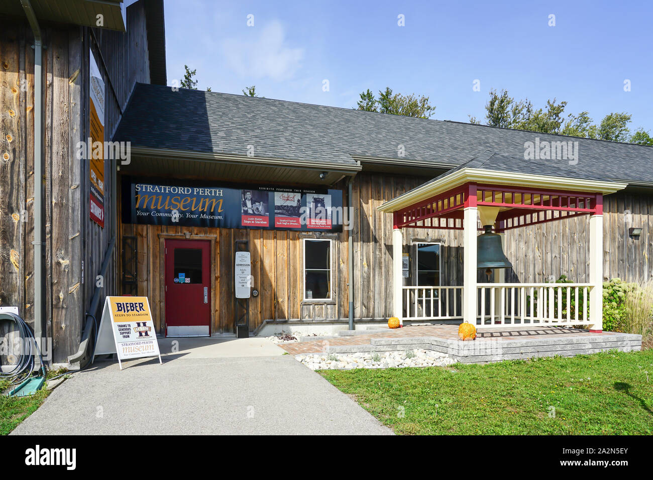 Landmarks and street view and monuments in Stratford, Ontario, Canada ...
