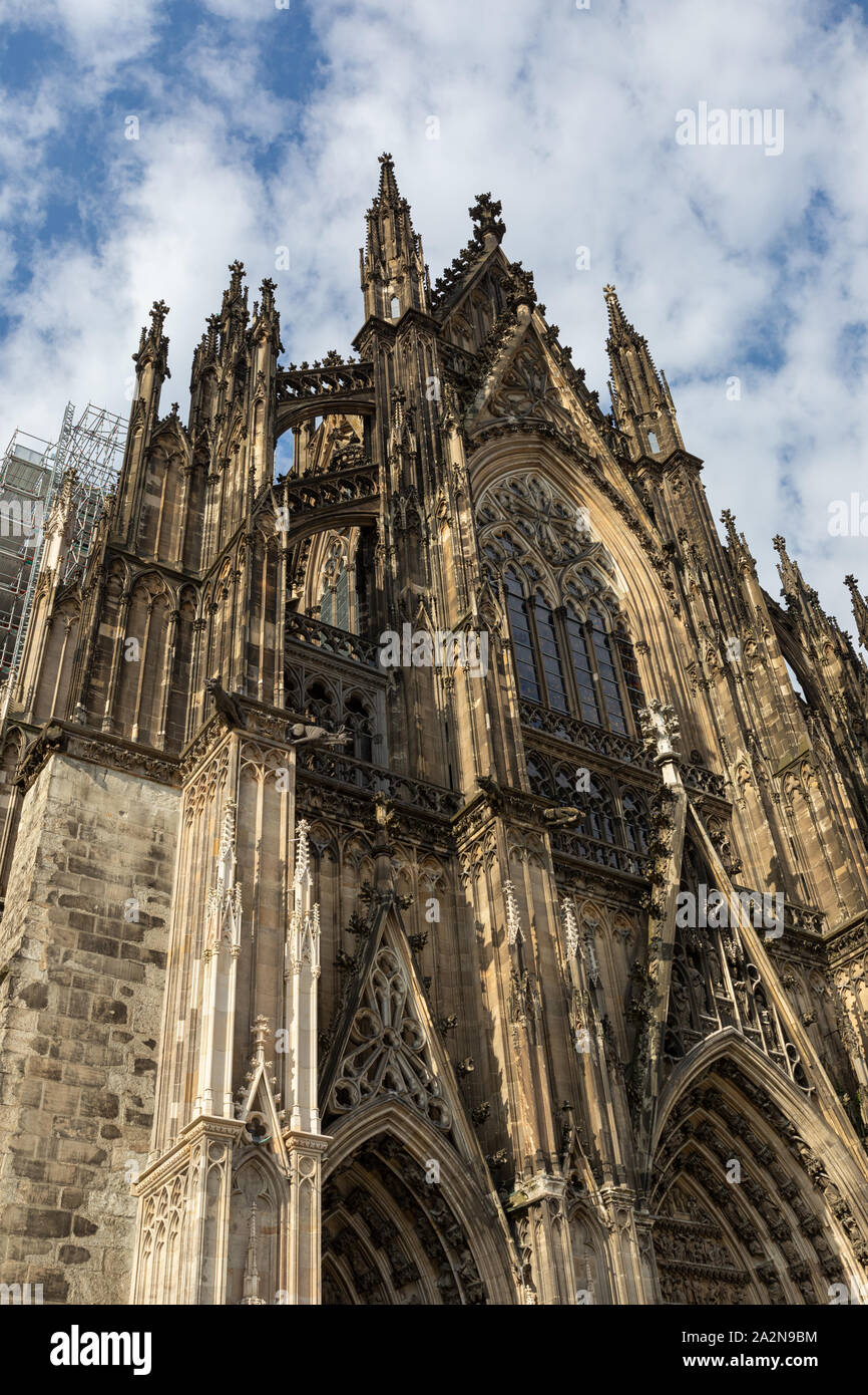 Cologne Cathedral, monument of German Catholicism and Gothic ...