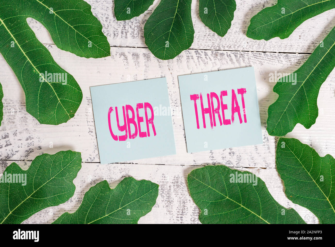 Handwriting text Cyber Threat. Conceptual photo has a potential to ...