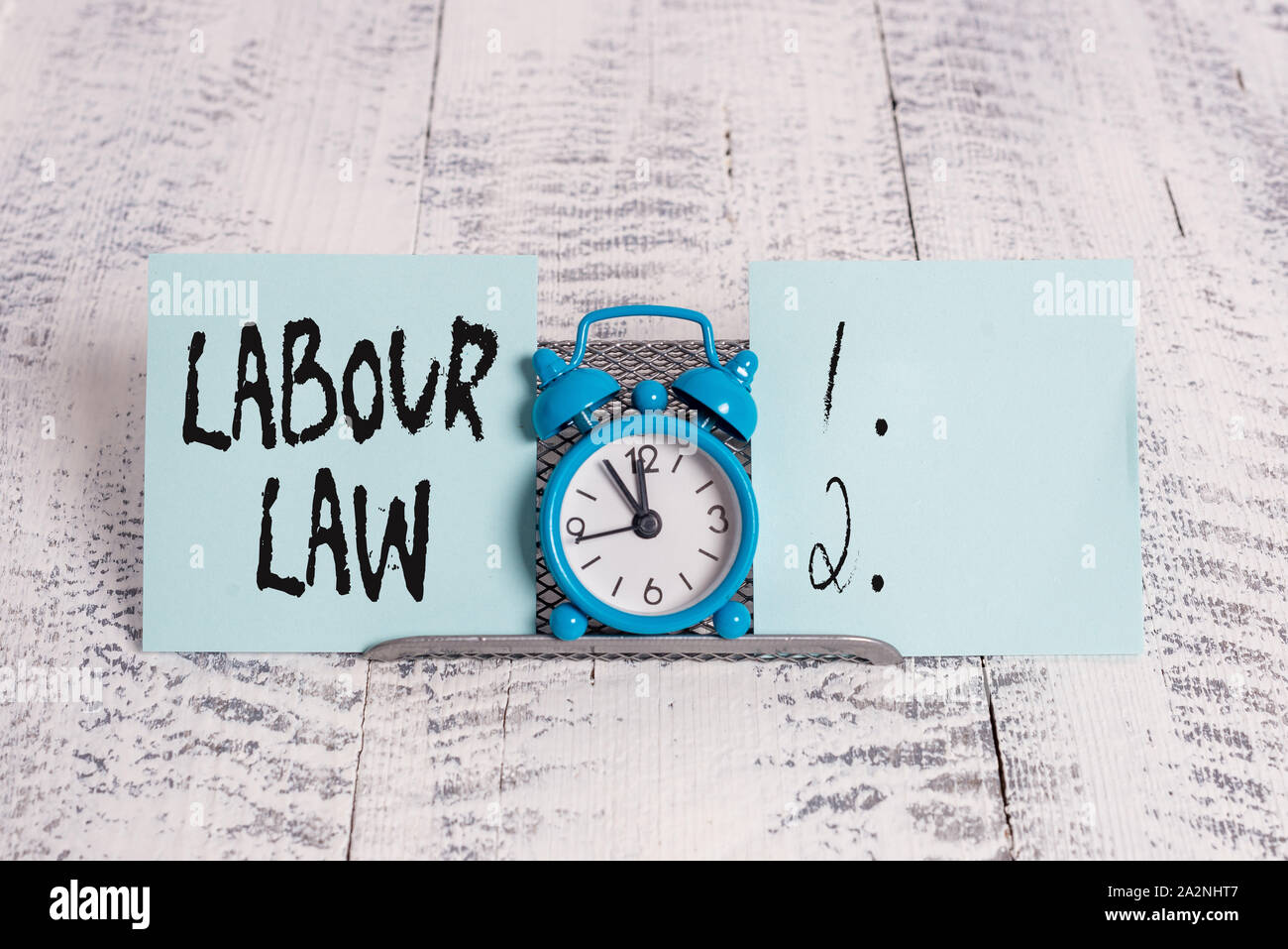 Conceptual hand writing showing Labour Law. Concept meaning Rules ...