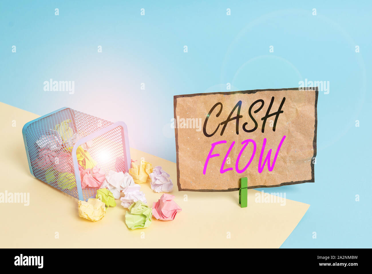 Handwriting text writing Cash Flow. Conceptual photo Movement of the ...