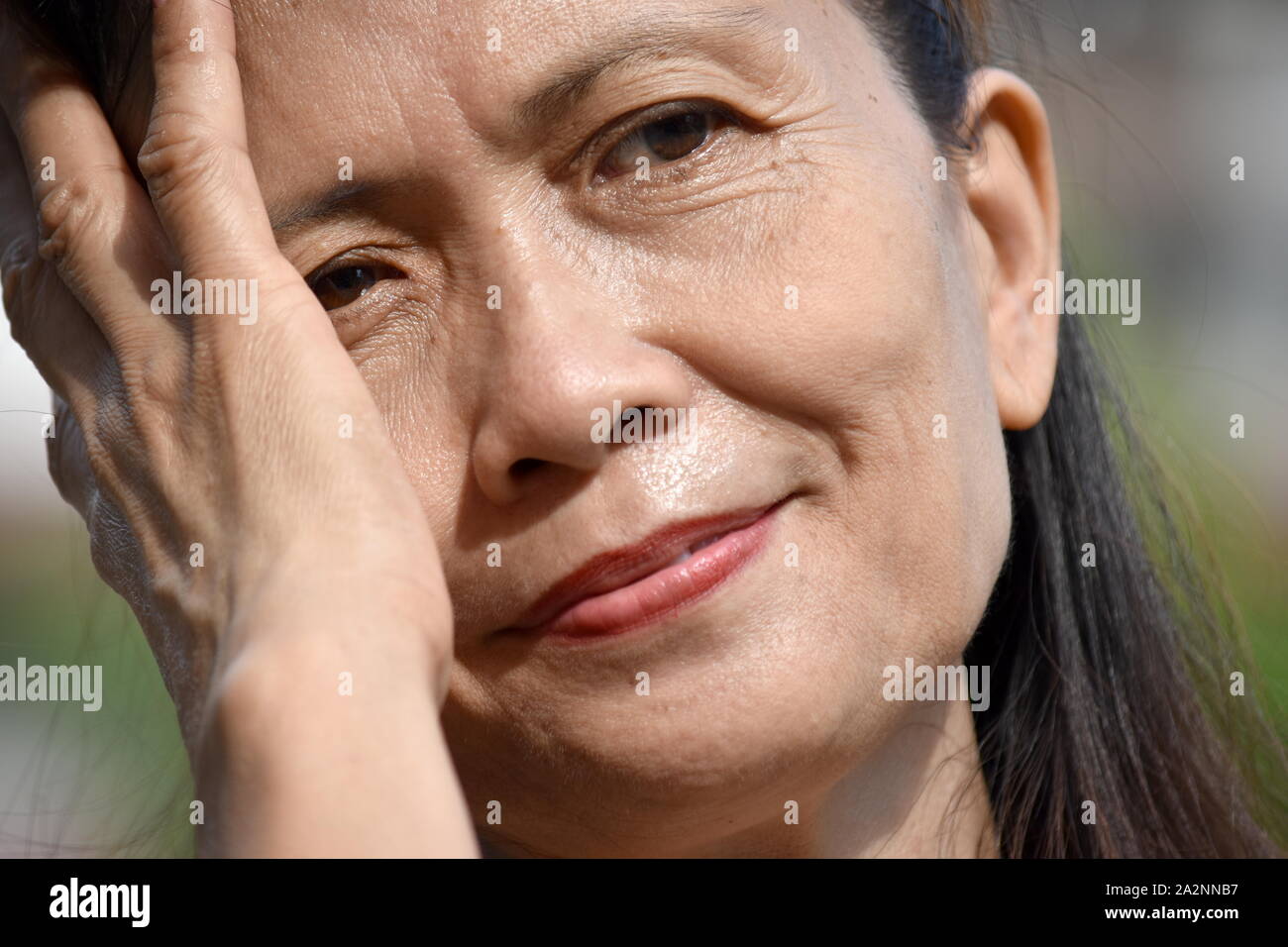 Senior beautiful woman hi-res stock photography and images - Alamy