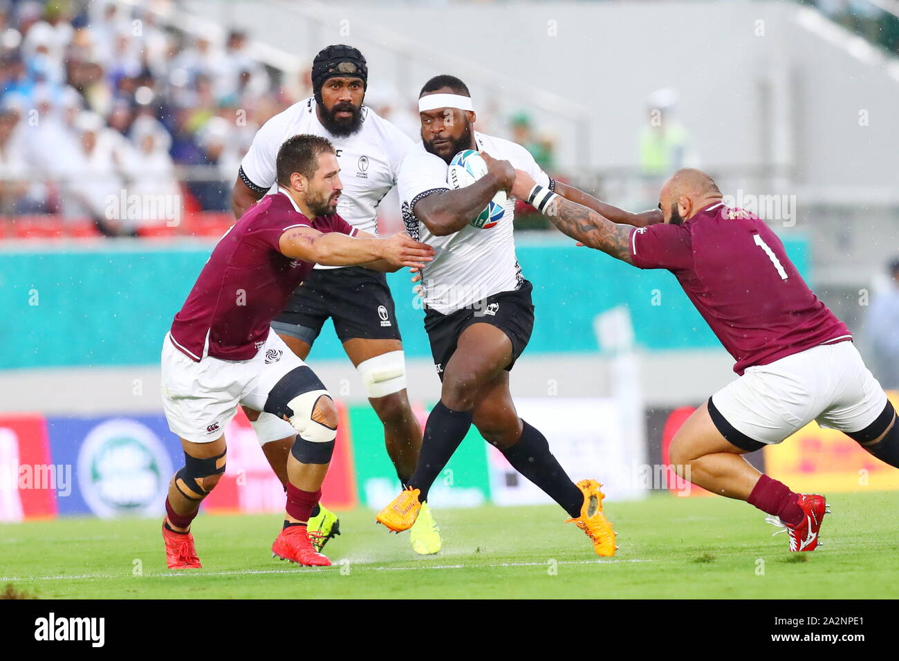 Higashiosaka, Osaka, Japan. 3rd Oct, 2019. Lepani Botia (FIJ) Rugby ...