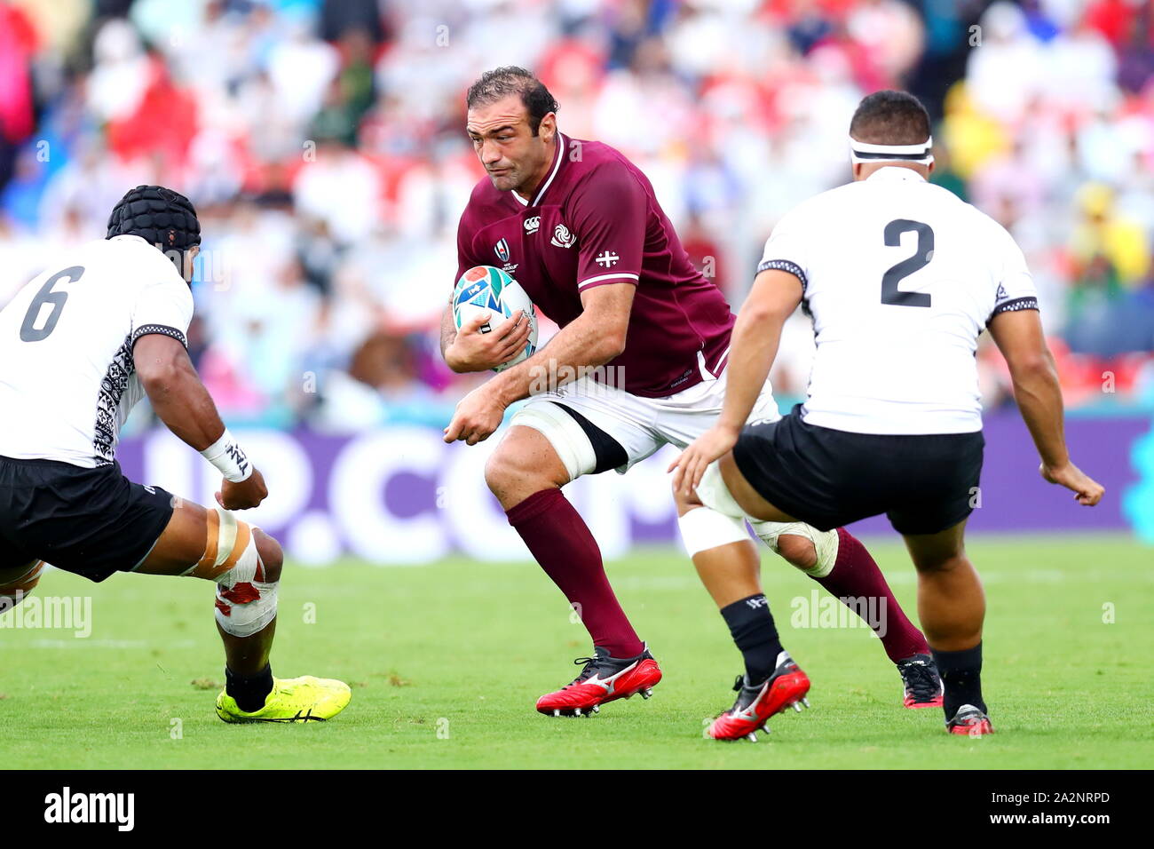 Higashiosaka, Osaka, Japan. 3rd Oct, 2019. Mamuka Gorgodze (GEO) Rugby ...