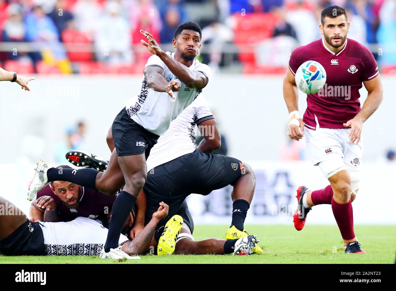 Higashiosaka, Osaka, Japan. 3rd Oct, 2019. Frank Lomani (FIJ) Rugby ...