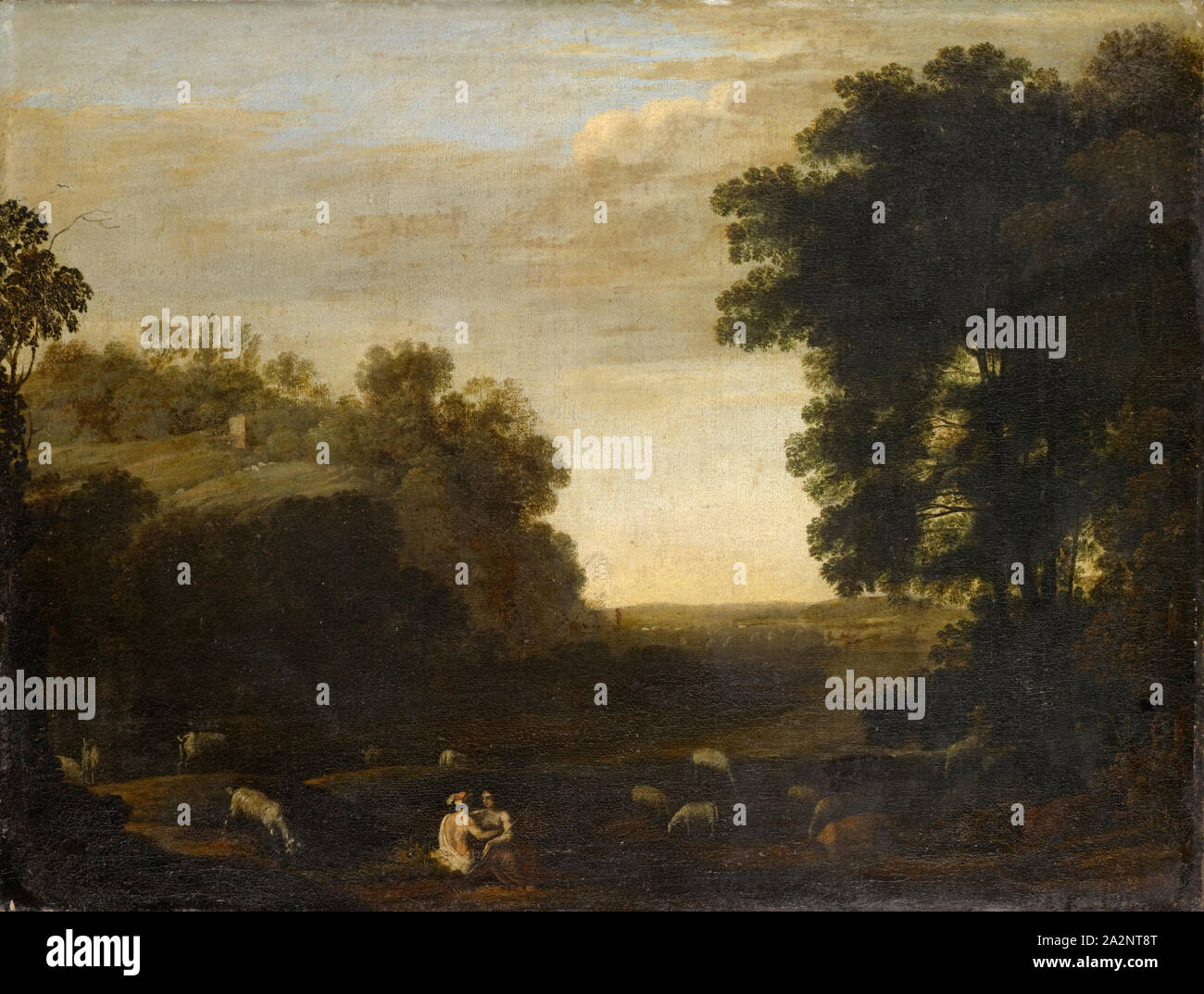 Arcadian shepherd scene hi-res stock photography and images - Alamy