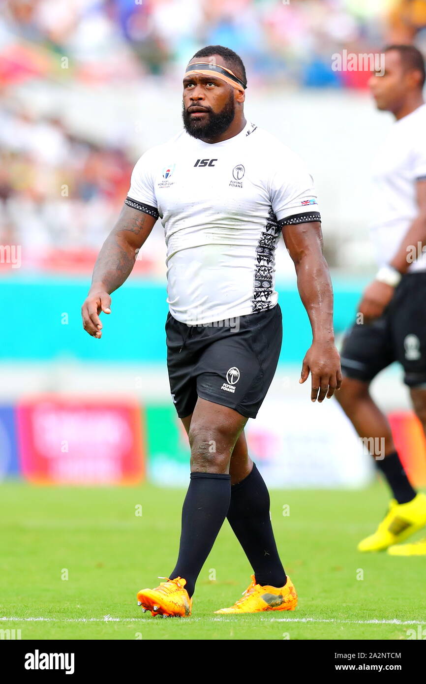 Higashiosaka, Osaka, Japan. 3rd Oct, 2019. Lepani Botia (FIJ) Rugby ...