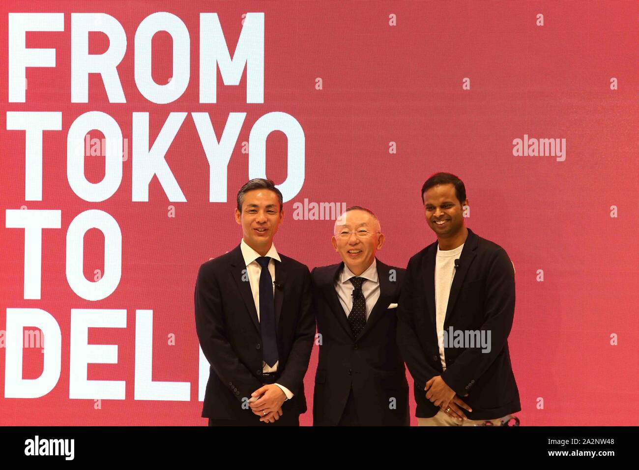 Founder and president of japanese retail giant uniqlo hi-res stock ...