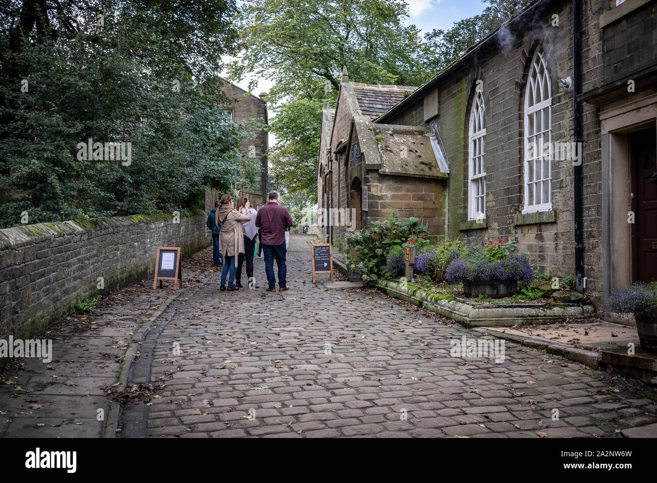 Bronte museum parsonage garden hi-res stock photography and images - Alamy
