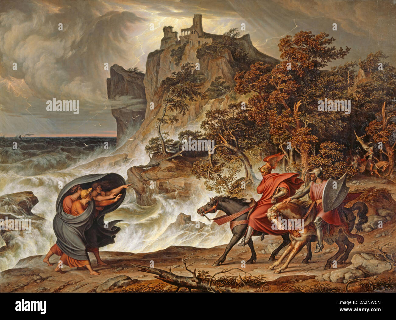 Joseph anton koch witches hi-res stock photography and images - Alamy