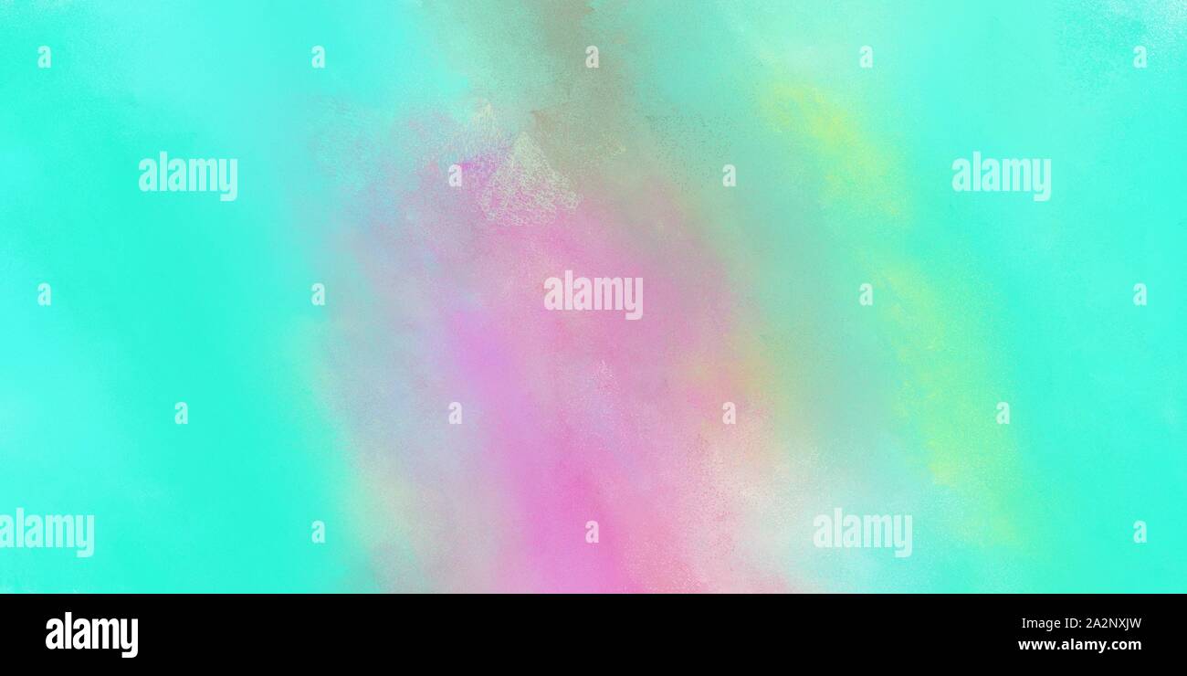 abstract diffuse art painting with turquoise, pastel violet and pastel ...