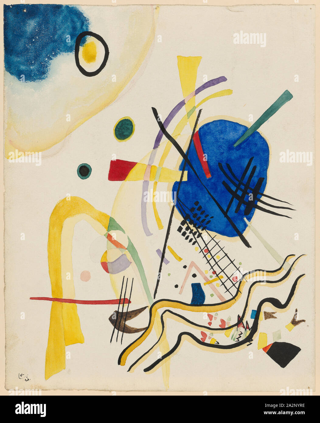Kandinsky watercolor hi-res stock photography and images - Alamy
