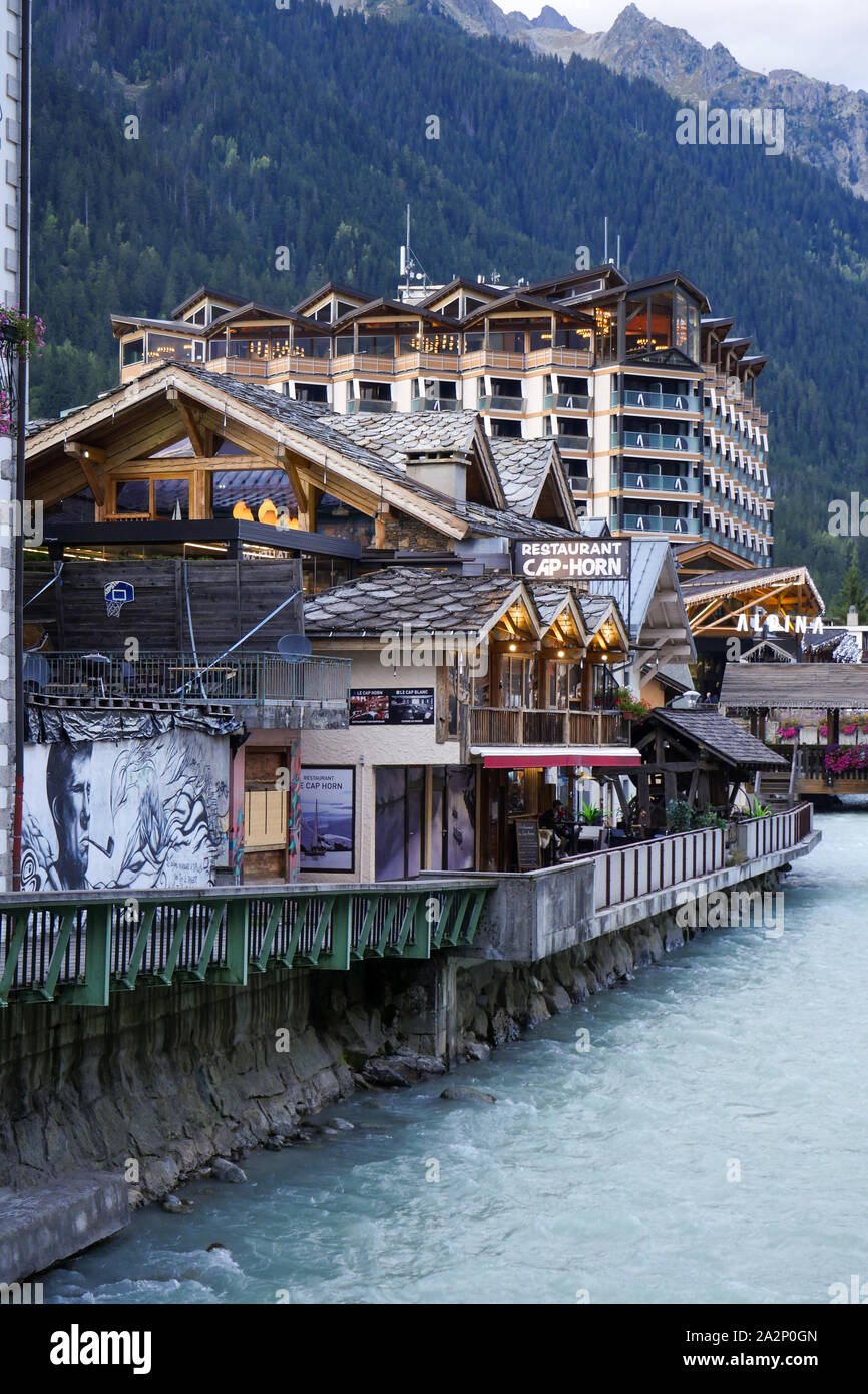 Arve river chamonix hi-res stock photography and images - Alamy