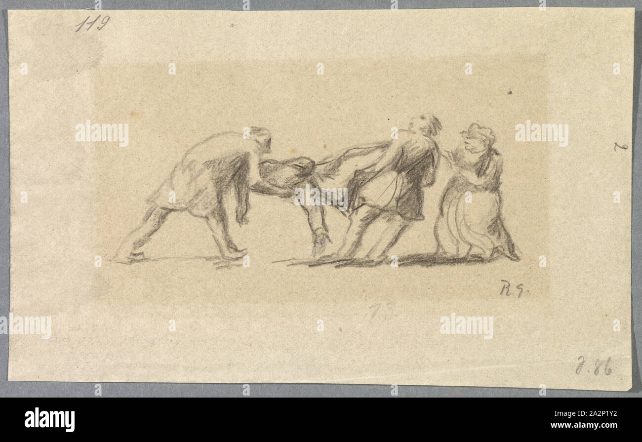 Guy Carrying Limp Girl In Arms