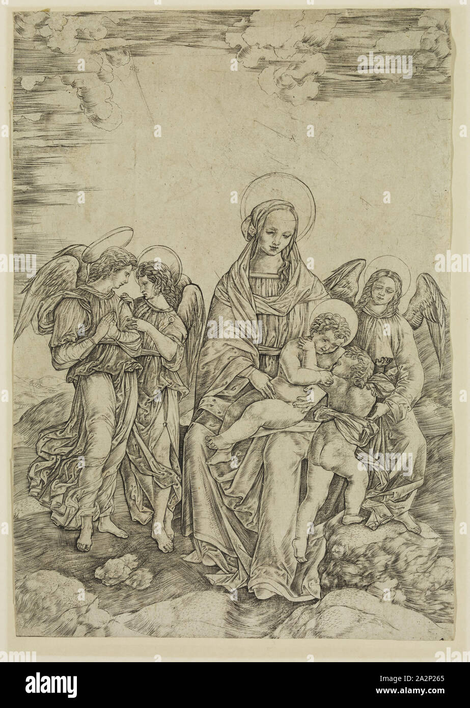 Cristofano di Michele Robetta, Italian, 1462-1552, Madonna and Child ...