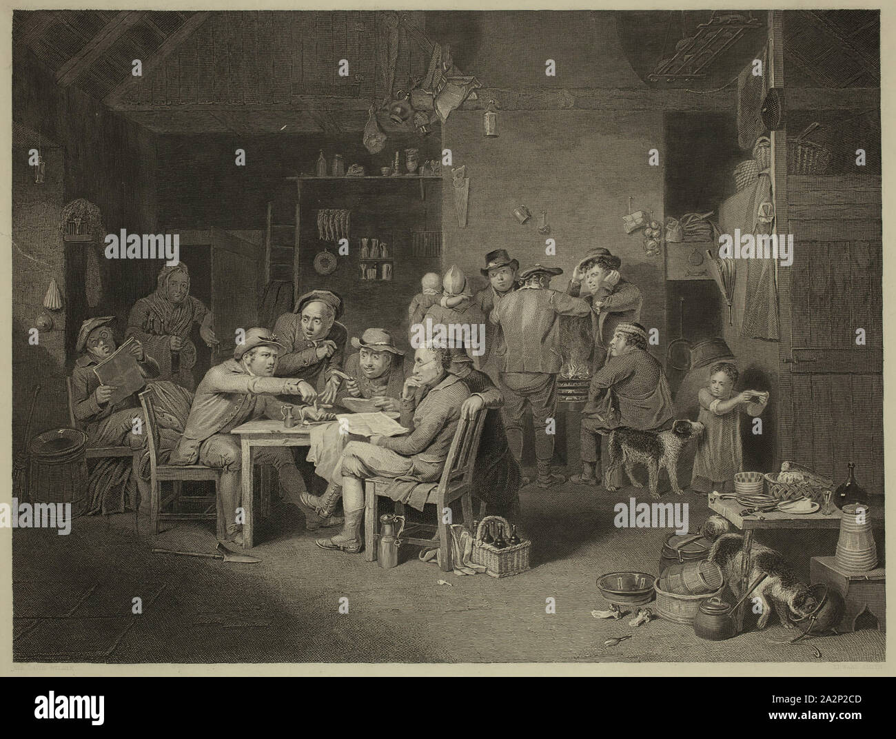 David wilkie village politicians hi-res stock photography and images ...