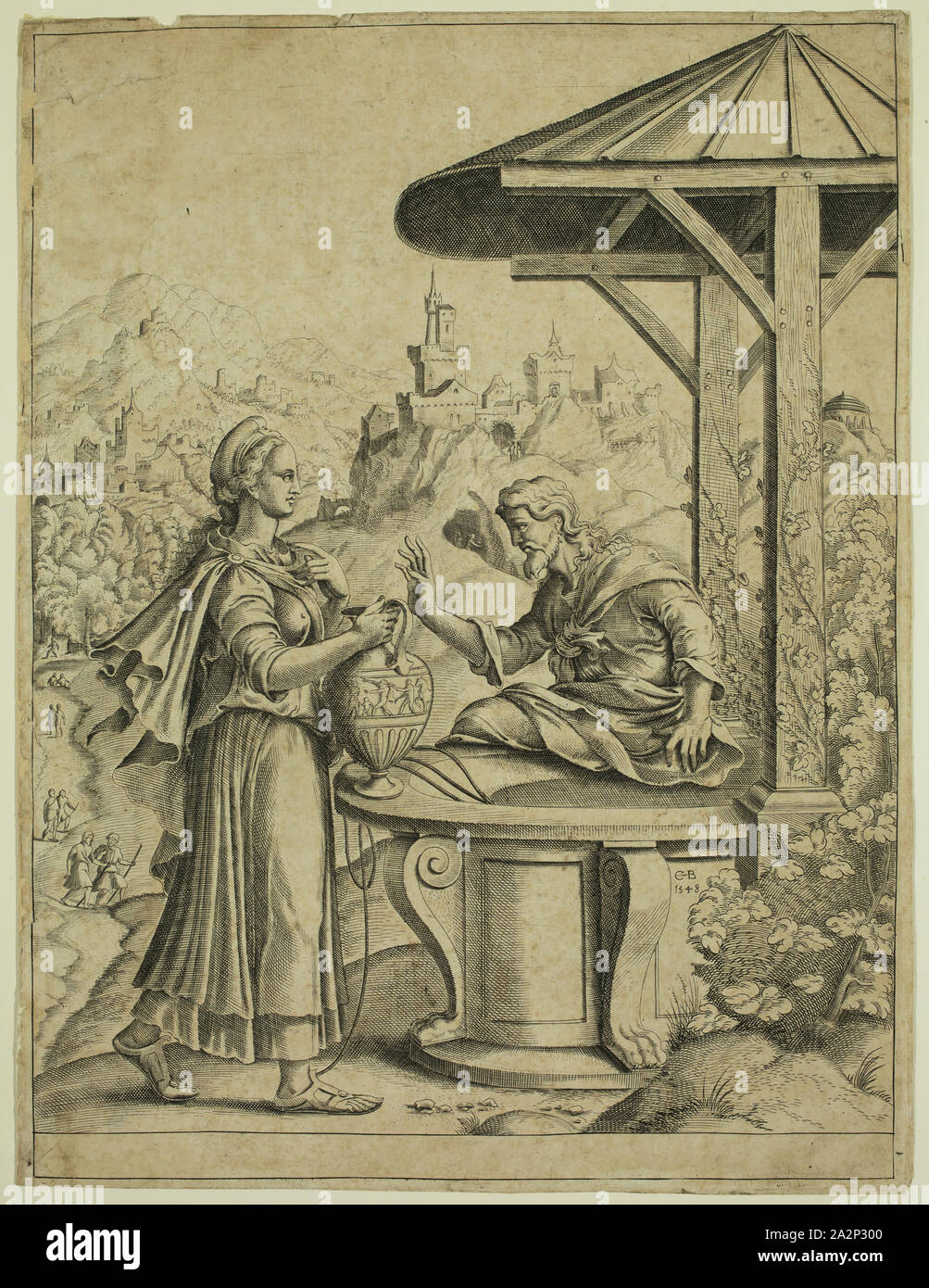 Well of samaria hi-res stock photography and images - Alamy