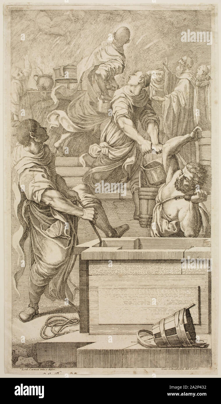 Saint benedict subduing hi-res stock photography and images - Alamy