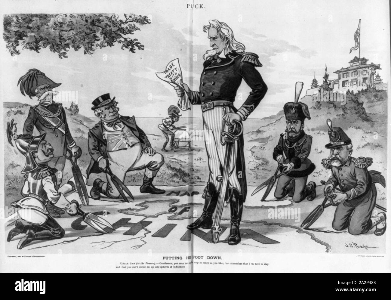 Putting his foot down Stock Photo - Alamy