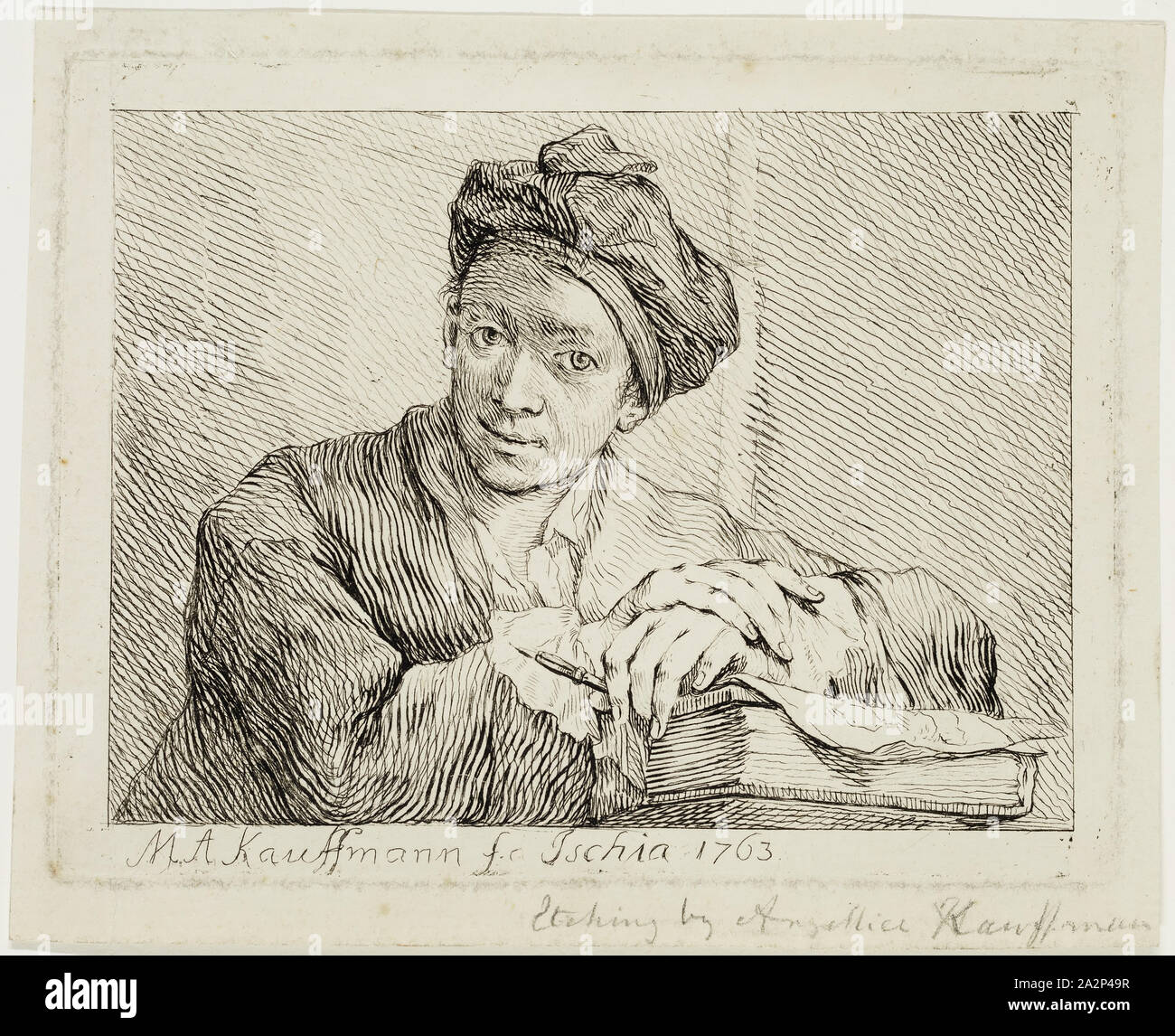 Angelica Kauffman Etching