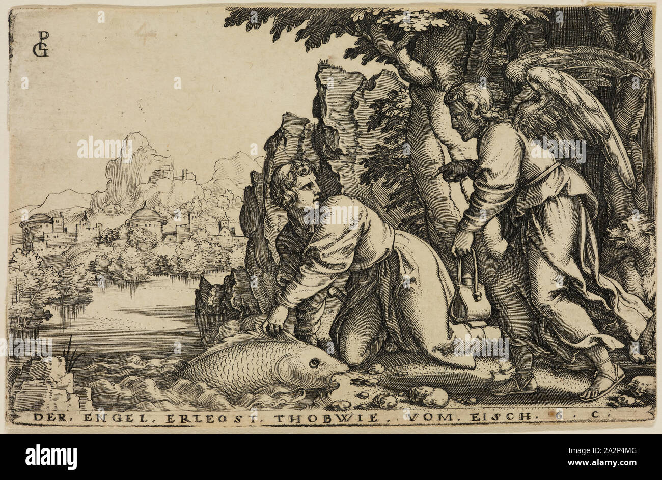 Angel delivers tobias hi-res stock photography and images - Alamy