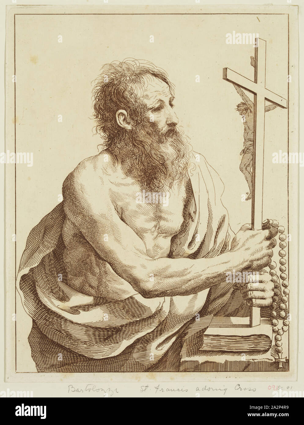 Francesco Bartolozzi, Italian, 1727-1815, after Guido Reni, Italian ...