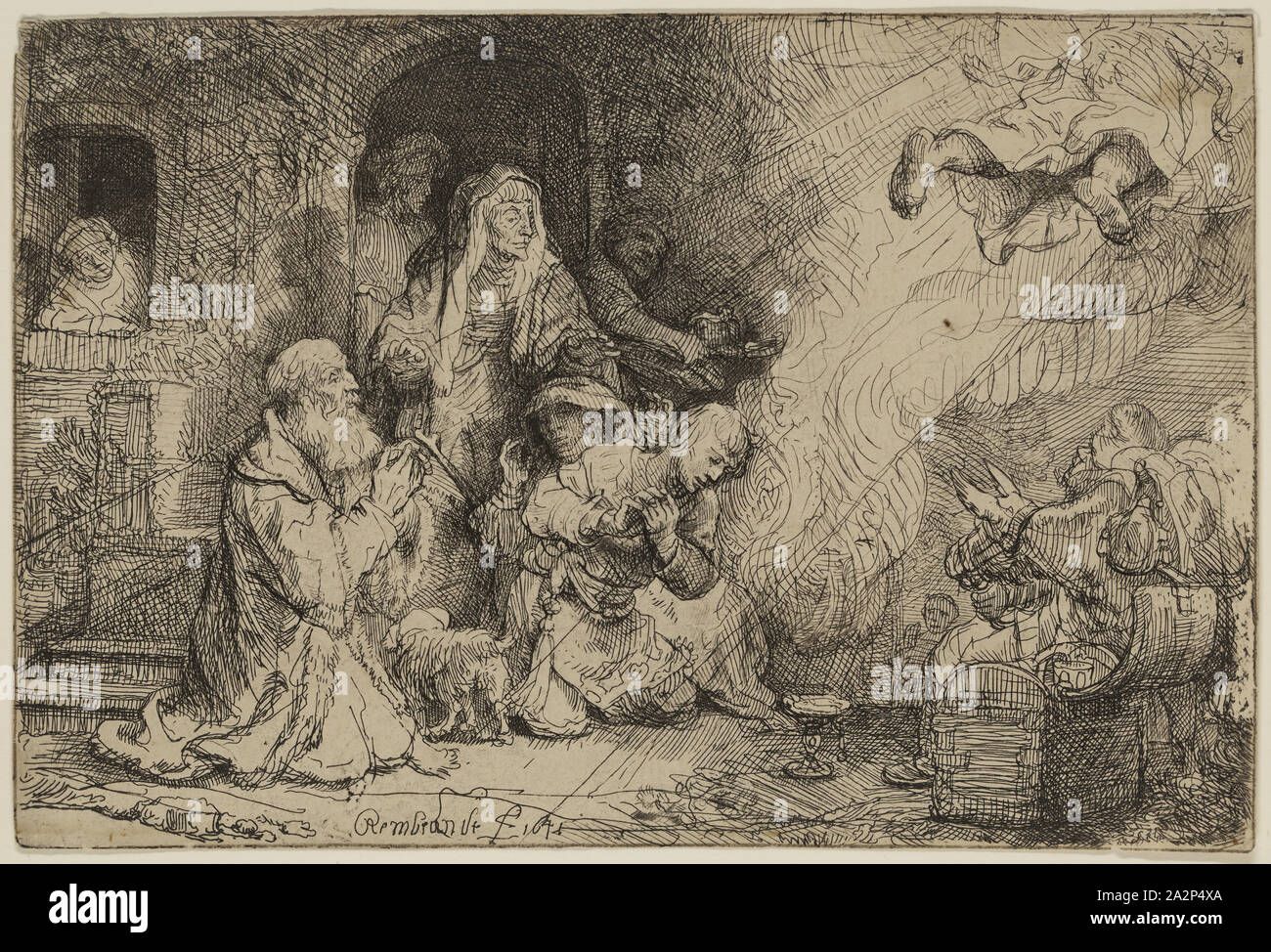 Rembrandt van rijn angel hi-res stock photography and images - Alamy