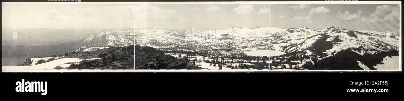 Pyramid Peak and Desolation Valley; Pyramid Peak (California) and ...