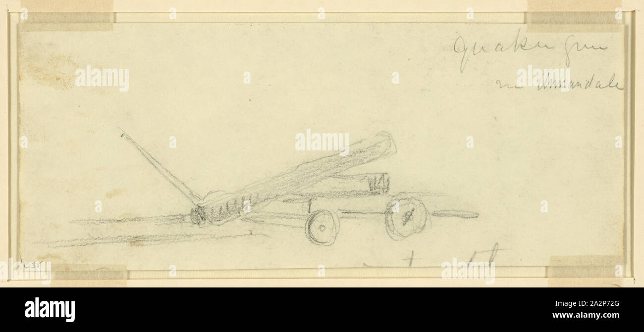 Quaker gun in Annandale Stock Photo - Alamy