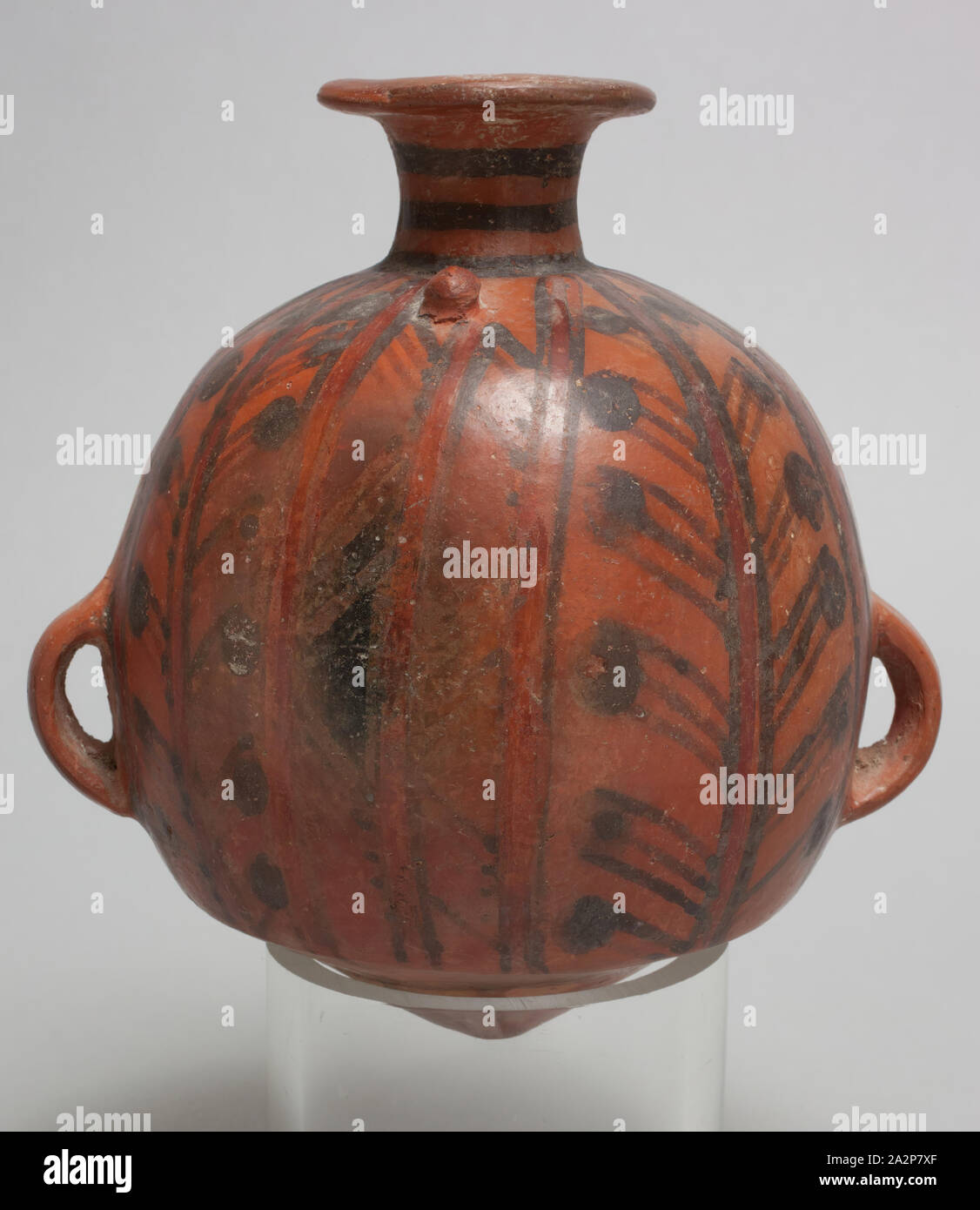 Inca, Precolumbian, Aryballos, between 1500 and 1540, clay with painted ...