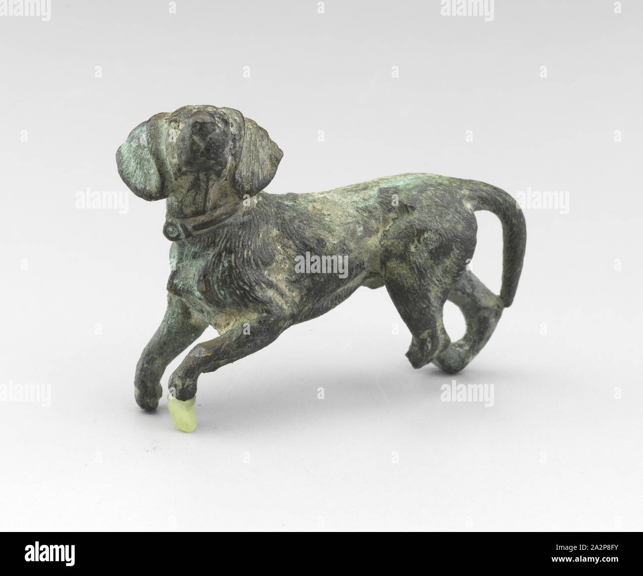 Roman, Small Figure of a Dog, between 1st and 3rd century CE, bronze ...