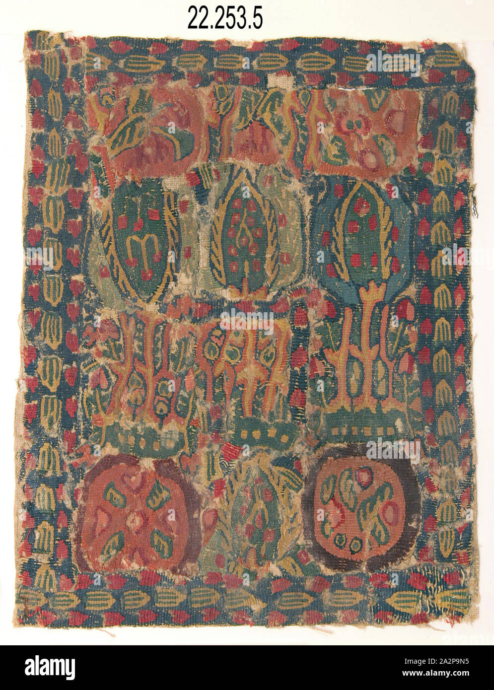 Coptic, Egyptian, Textile fragment, 4th/6th Century Stock Photo - Alamy