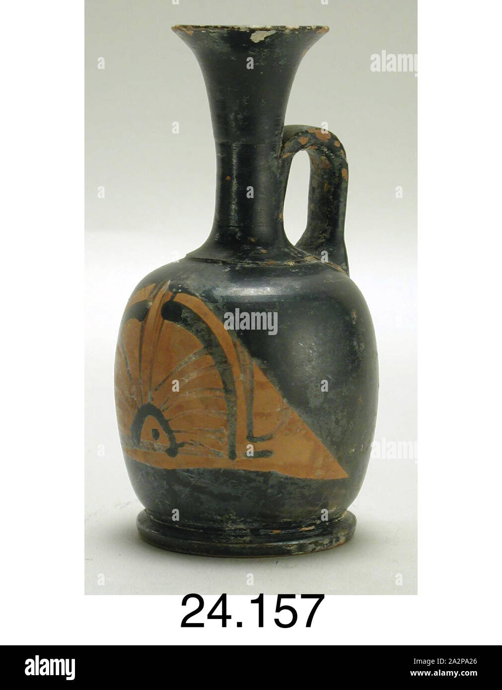 Greek, Lekythos, 4th Century BC, Red-figure ware, Height x Diameter: 4 ...