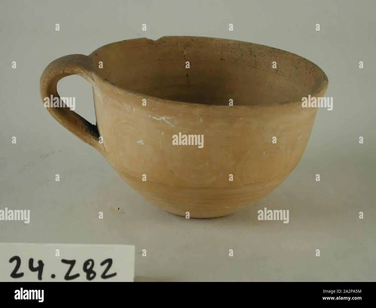Greek, Cup, 900/750 BC, 2 3/4 x 4 3/4 x 4 in. (7.0 x 12.1 x 10.2 cm ...