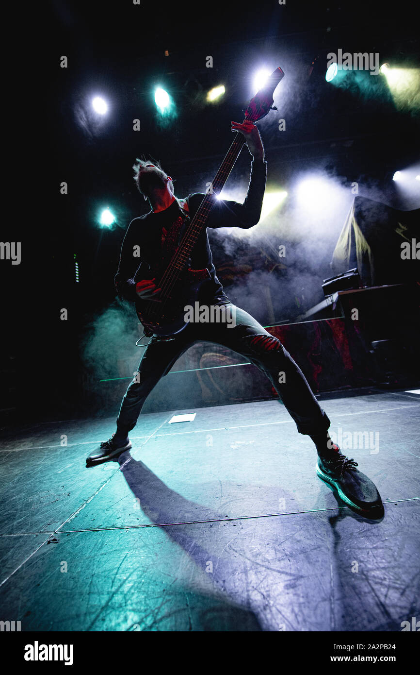 Copenhagen, Denmark. 02nd Oct, 2019. The American deathcore band ...