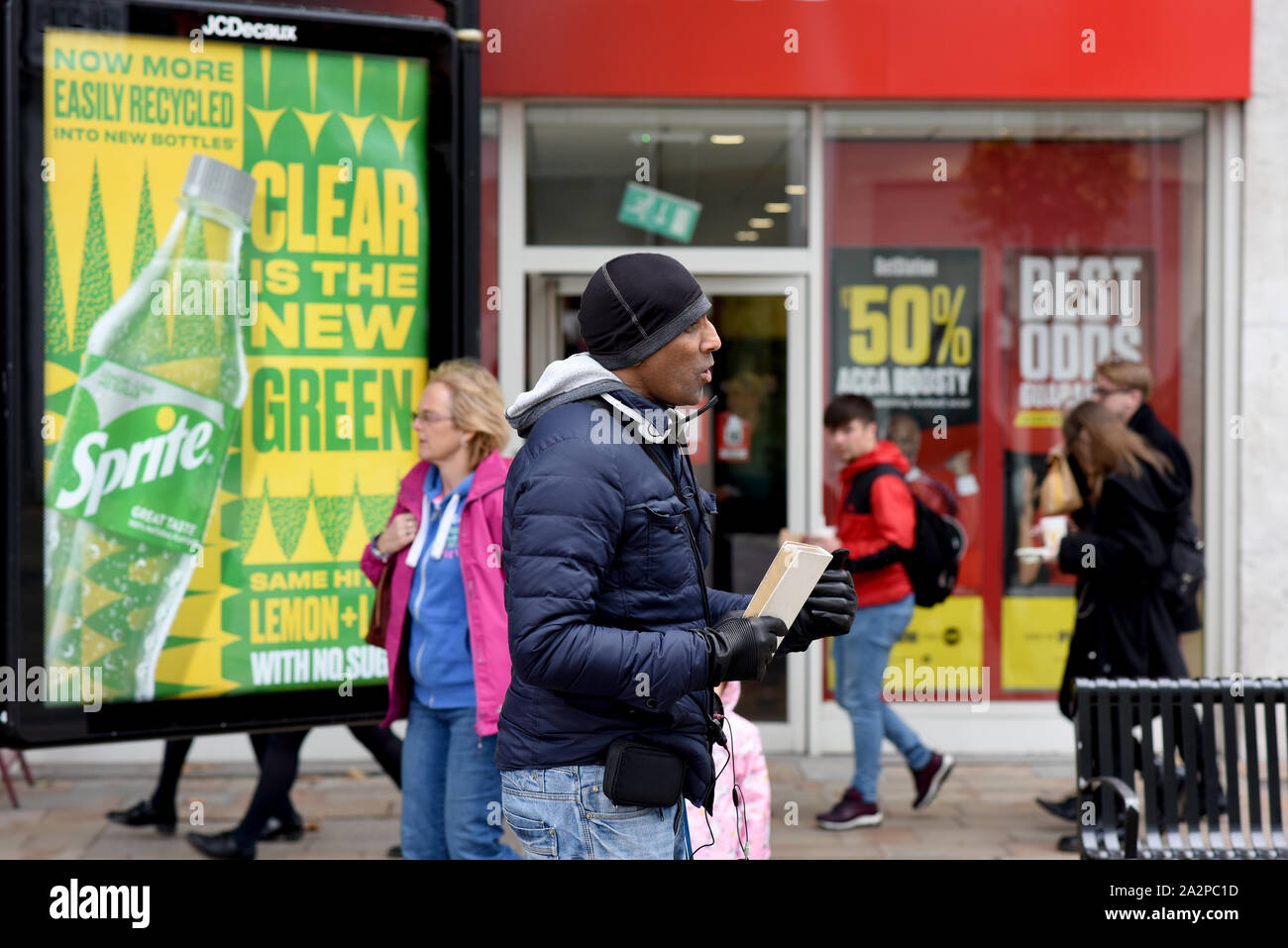 Christian street evangelist hi-res stock photography and images - Alamy
