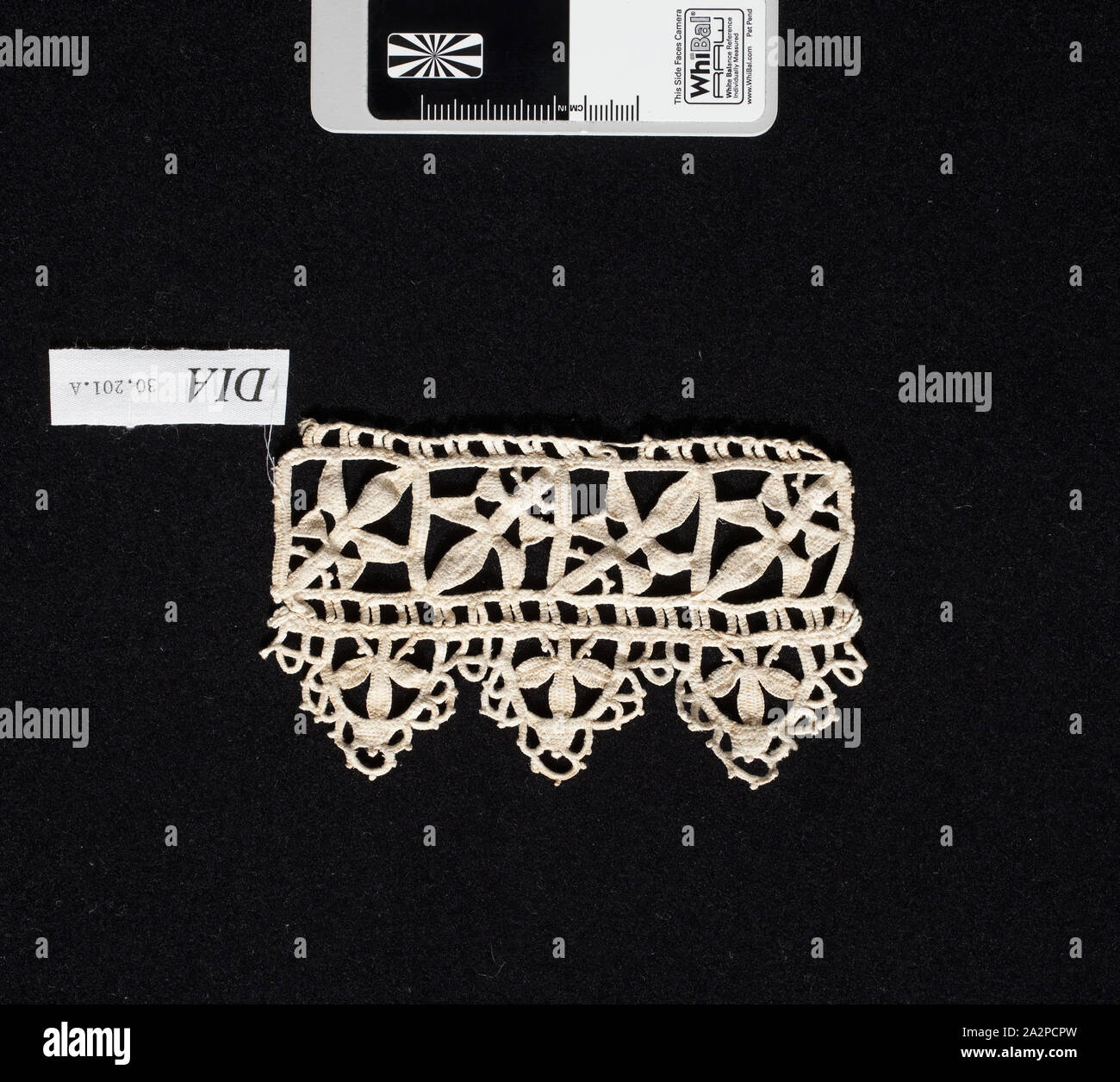 Unknown (Italian), Lace Fragment, 16th Century, Reticello Lace Stock ...