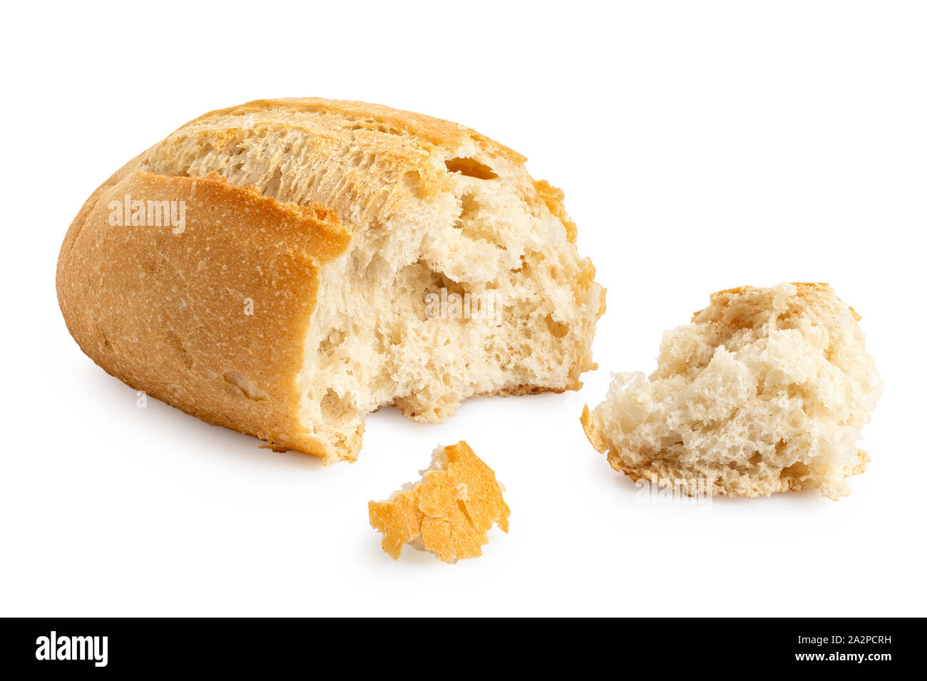Broken bread roll hi-res stock photography and images - Alamy