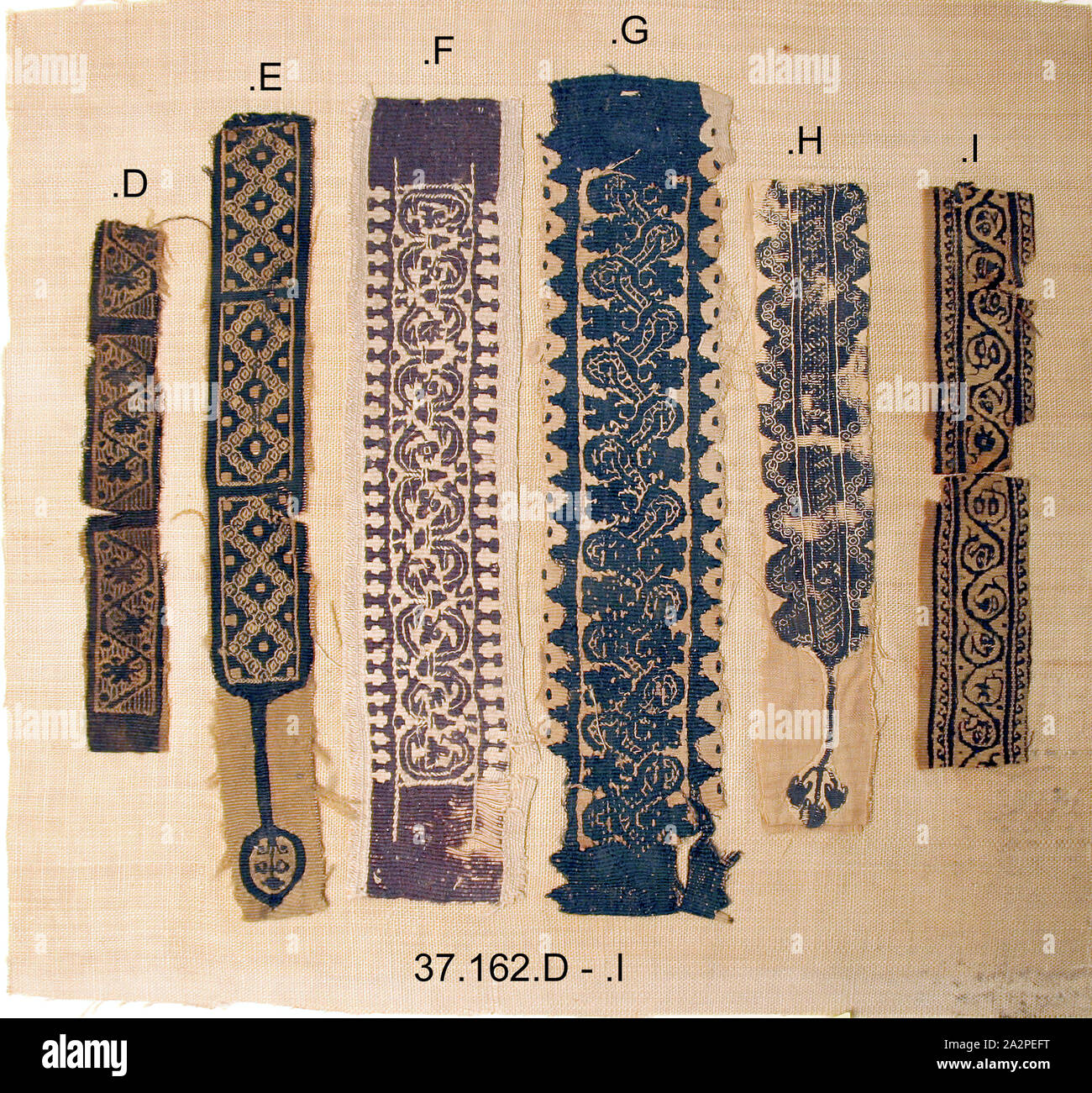 Coptic, Egyptian, Clavus End, 5th/6th Century Stock Photo - Alamy