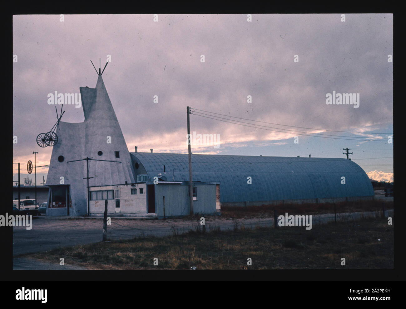 Quonset Hut-Store, Cheyenne, Wyoming Stock Photo - Alamy