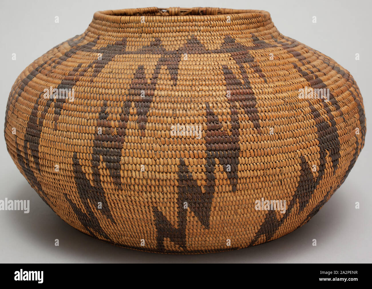 possibly Pomo, Native American, Basket, 19th century, devil's claw and ...