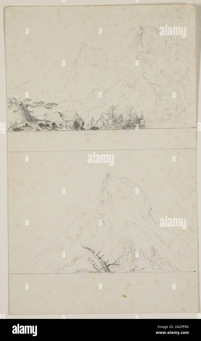 Thomas Cole, American, 1801-1848, Compositional Study for Prometheus ...