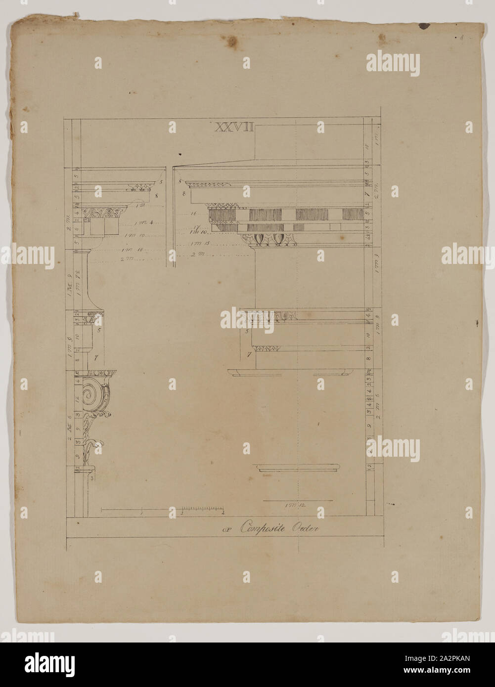 Composite entablature hi-res stock photography and images - Alamy